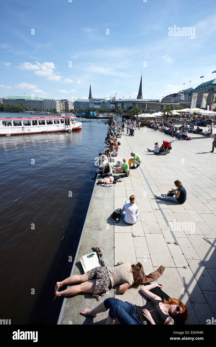 Alster pavilion hi-res stock photography and images - Alamy