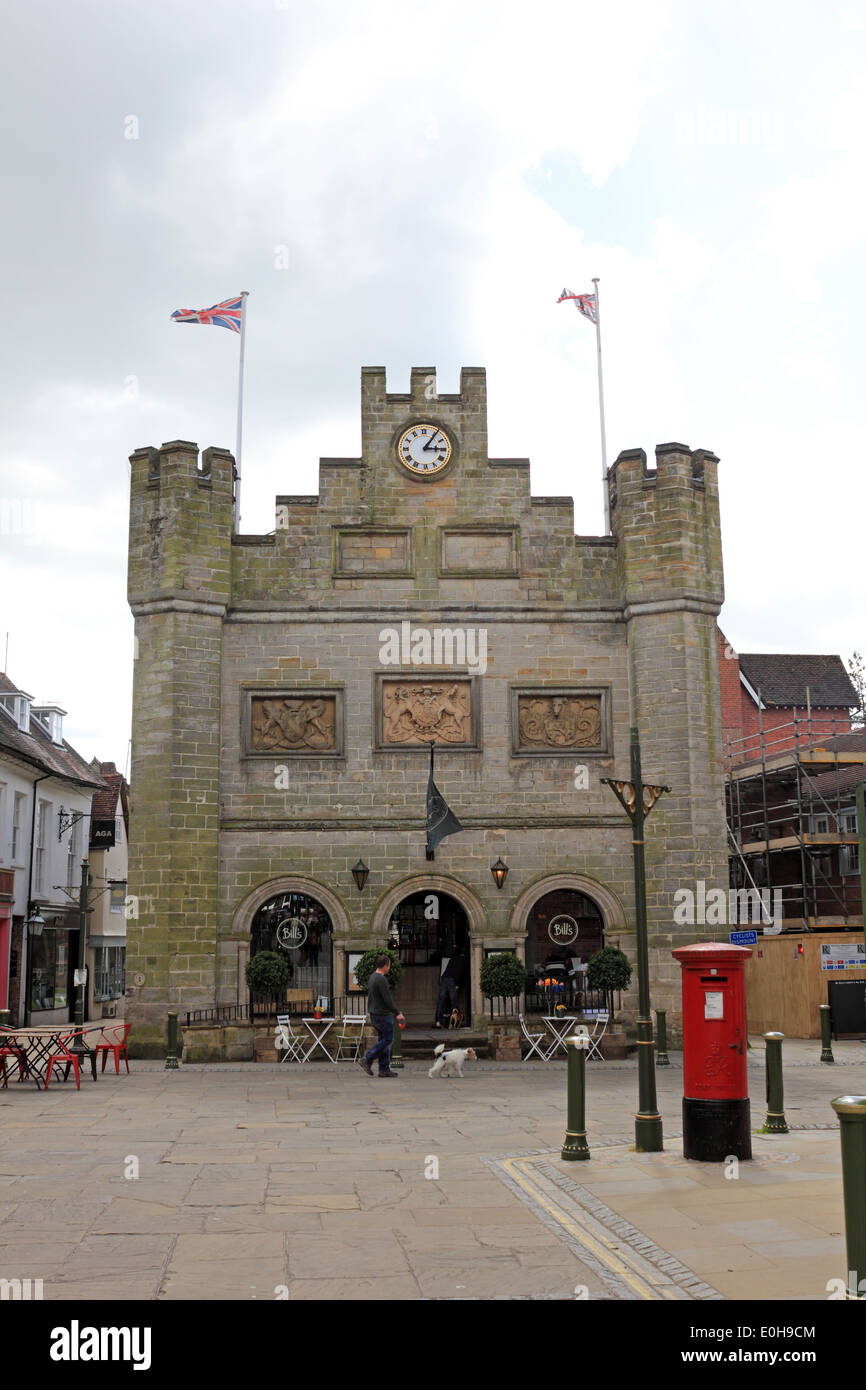 The Town Hall in the Market Square, Horsham, West Sussex, England, UK ...