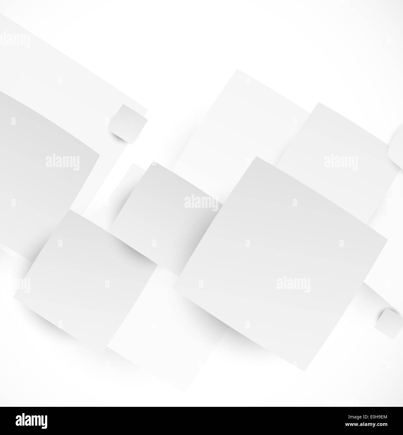 Abstract background 3d squares Black and White Stock Photos & Images ...