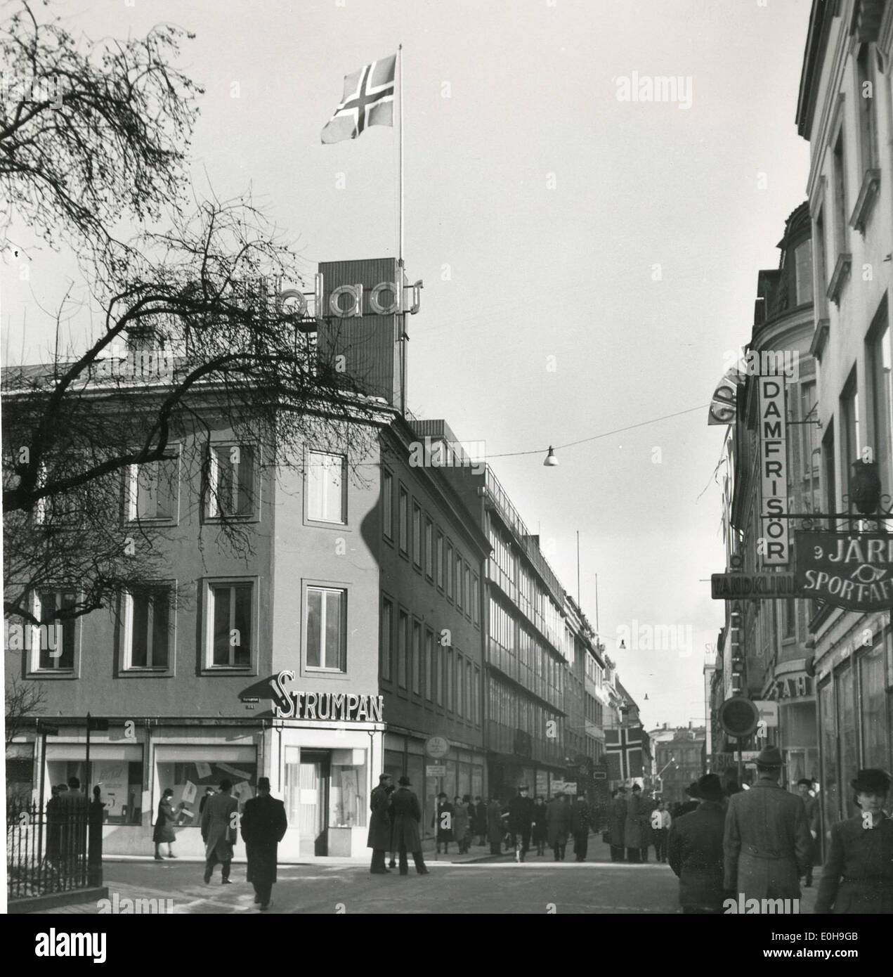 The image highlights Norwegian cultural events during World War II ...