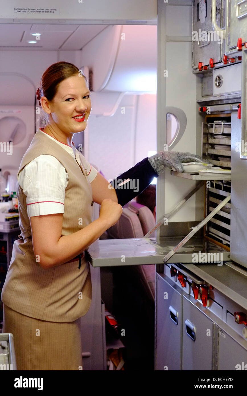 Emirates air hostess hi-res stock photography and images - Alamy
