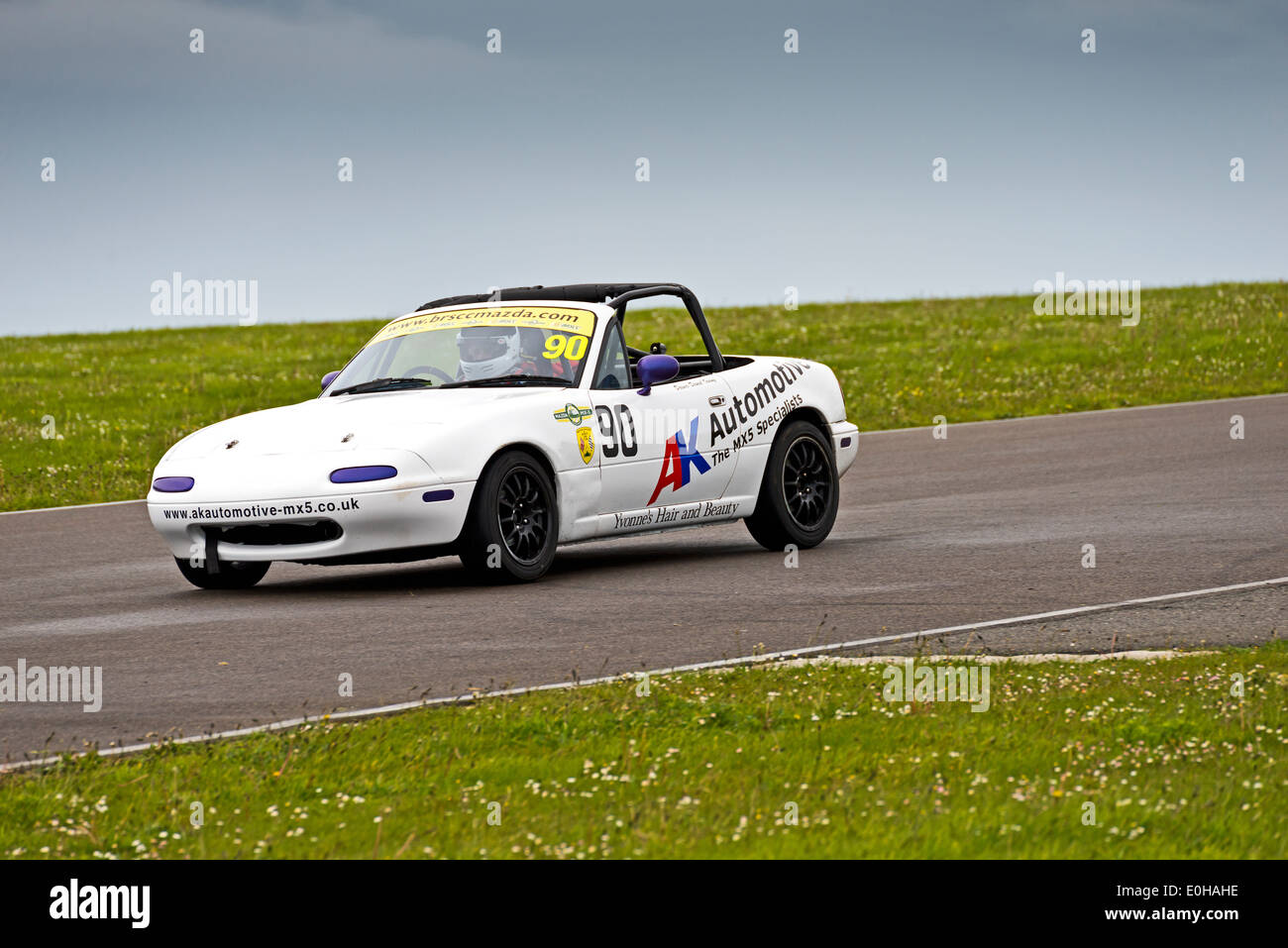 Racing at Ty Croes Anglesey North Wales Uk angleseycircuit Stock Photo ...