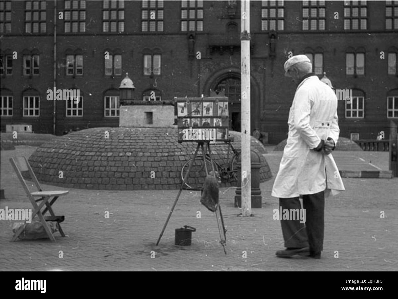 Photographer in Copenhagen 1946 Stock Photo - Alamy