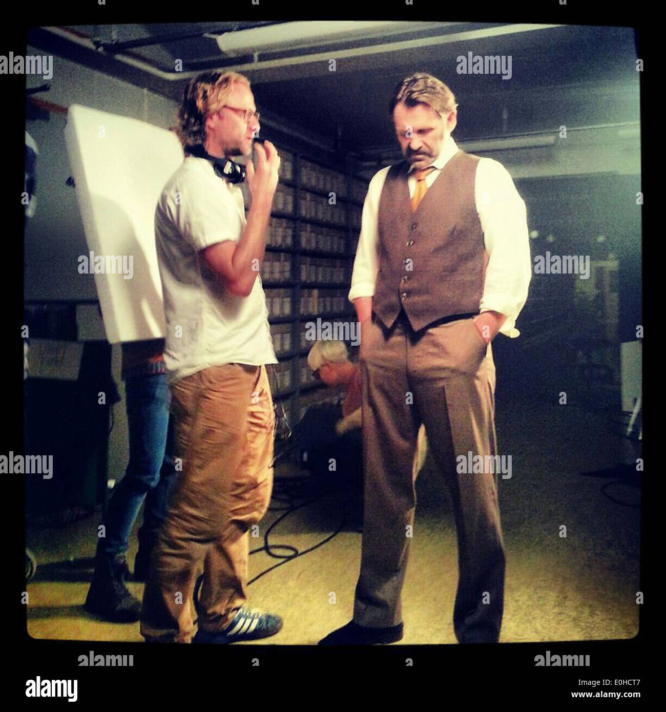 Movie shooting set hi-res stock photography and images - Alamy
