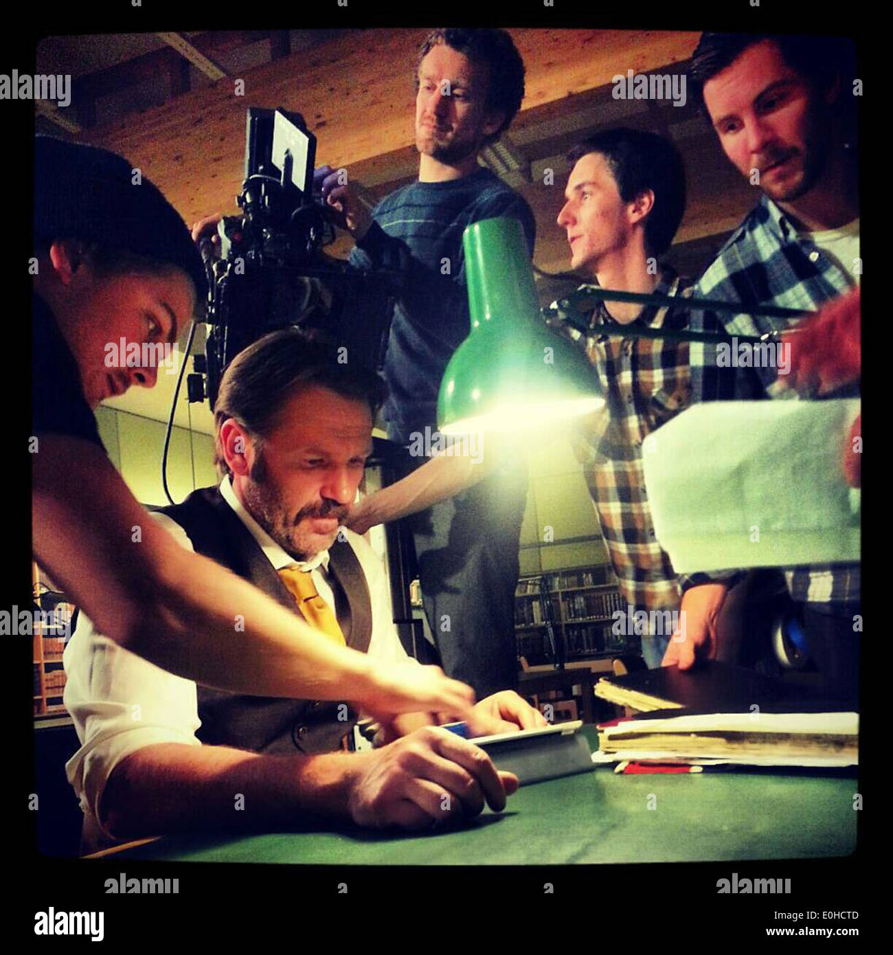 Actor shooting film hi-res stock photography and images - Alamy