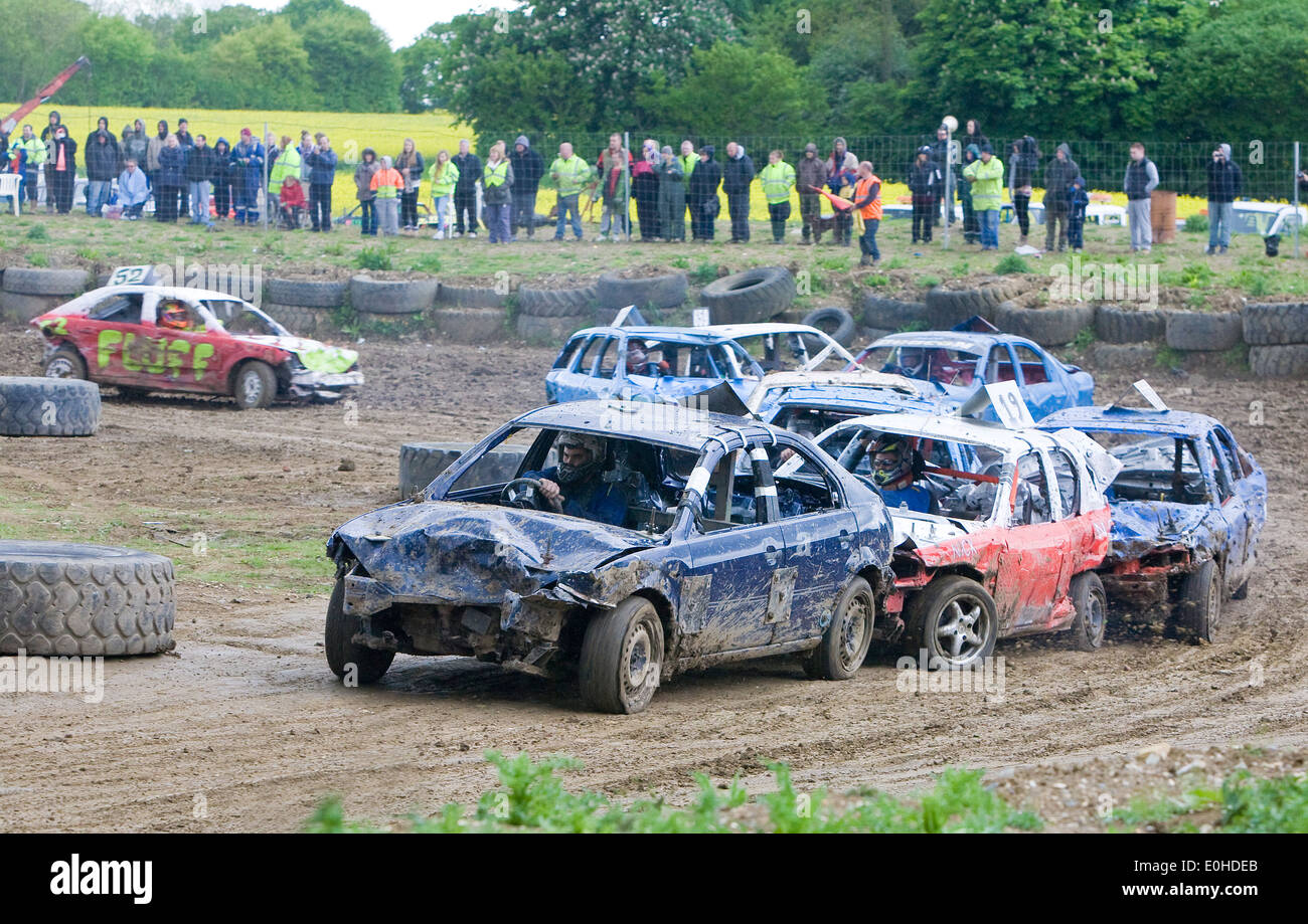 Stansted raceway banger racing hi-res stock photography and images - Alamy