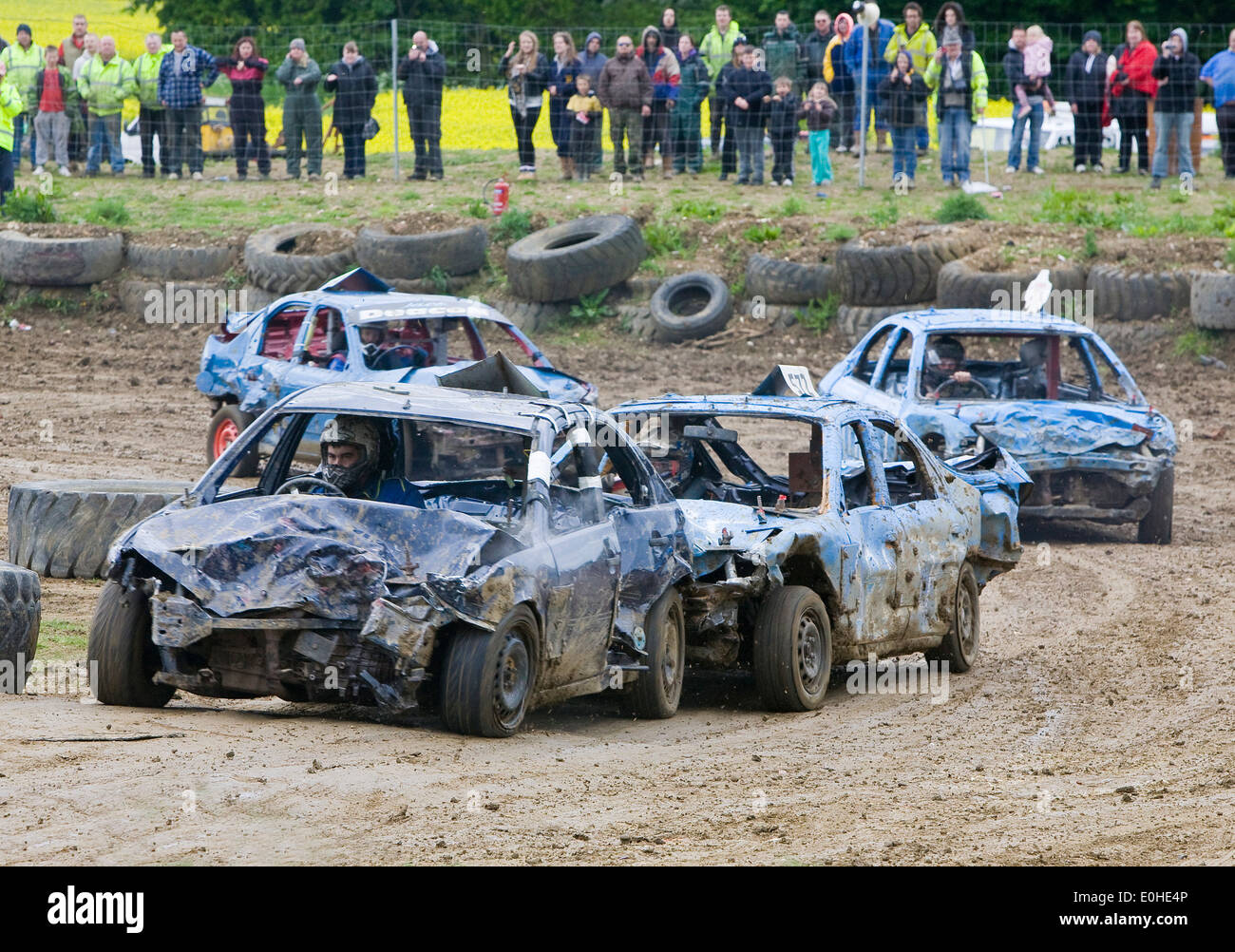 Stansted raceway banger racing hi-res stock photography and images - Alamy