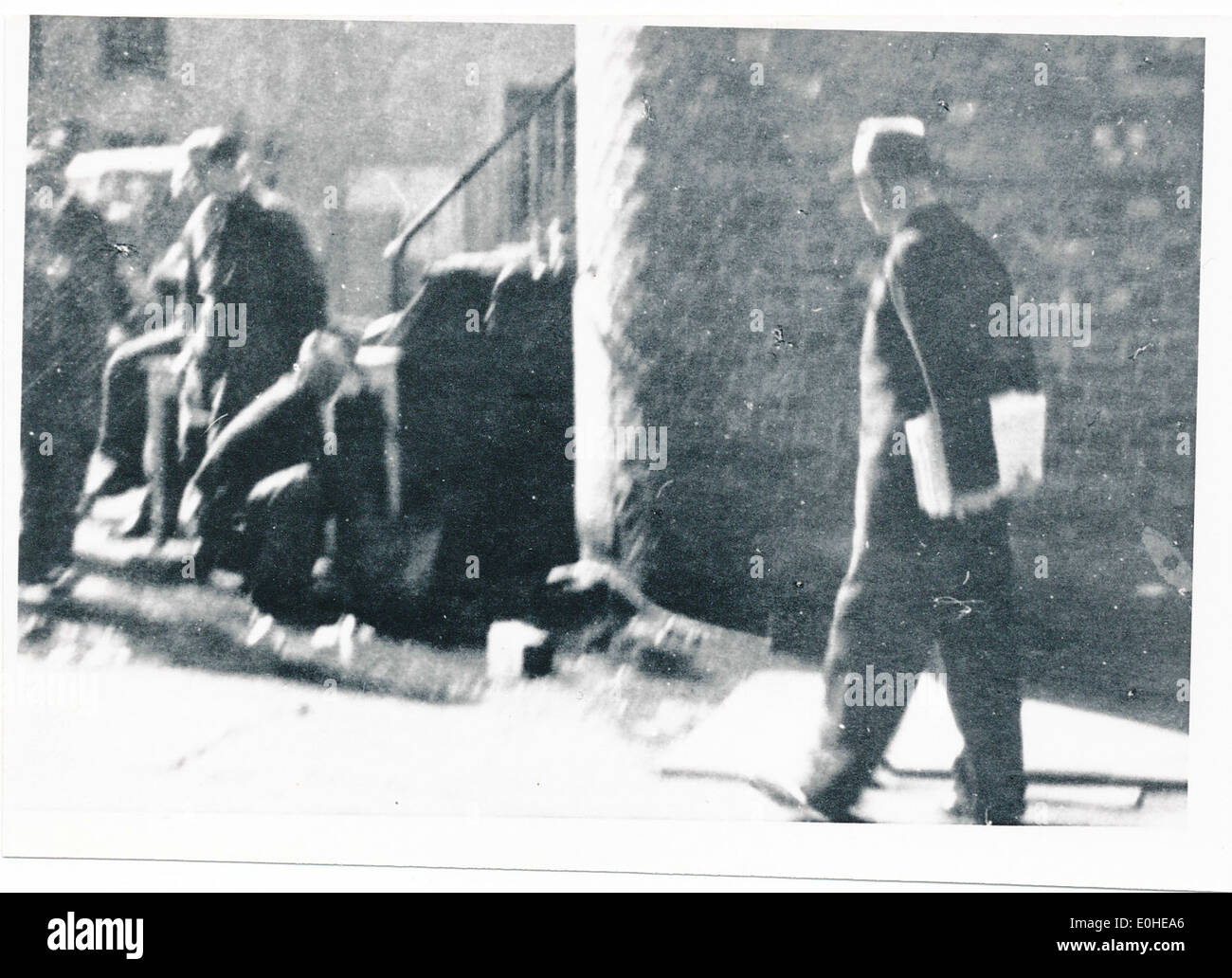 This image shows Vidkun Quisling in custody at Akershus Fortress in ...