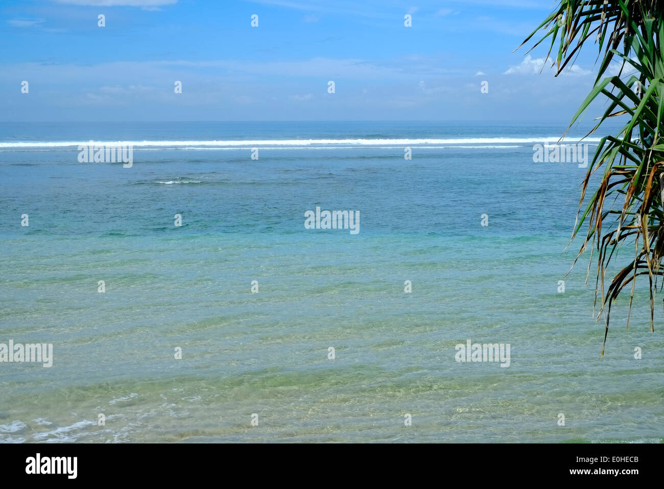 the beach and sea at balekambang east java indonesia Stock Photo - Alamy