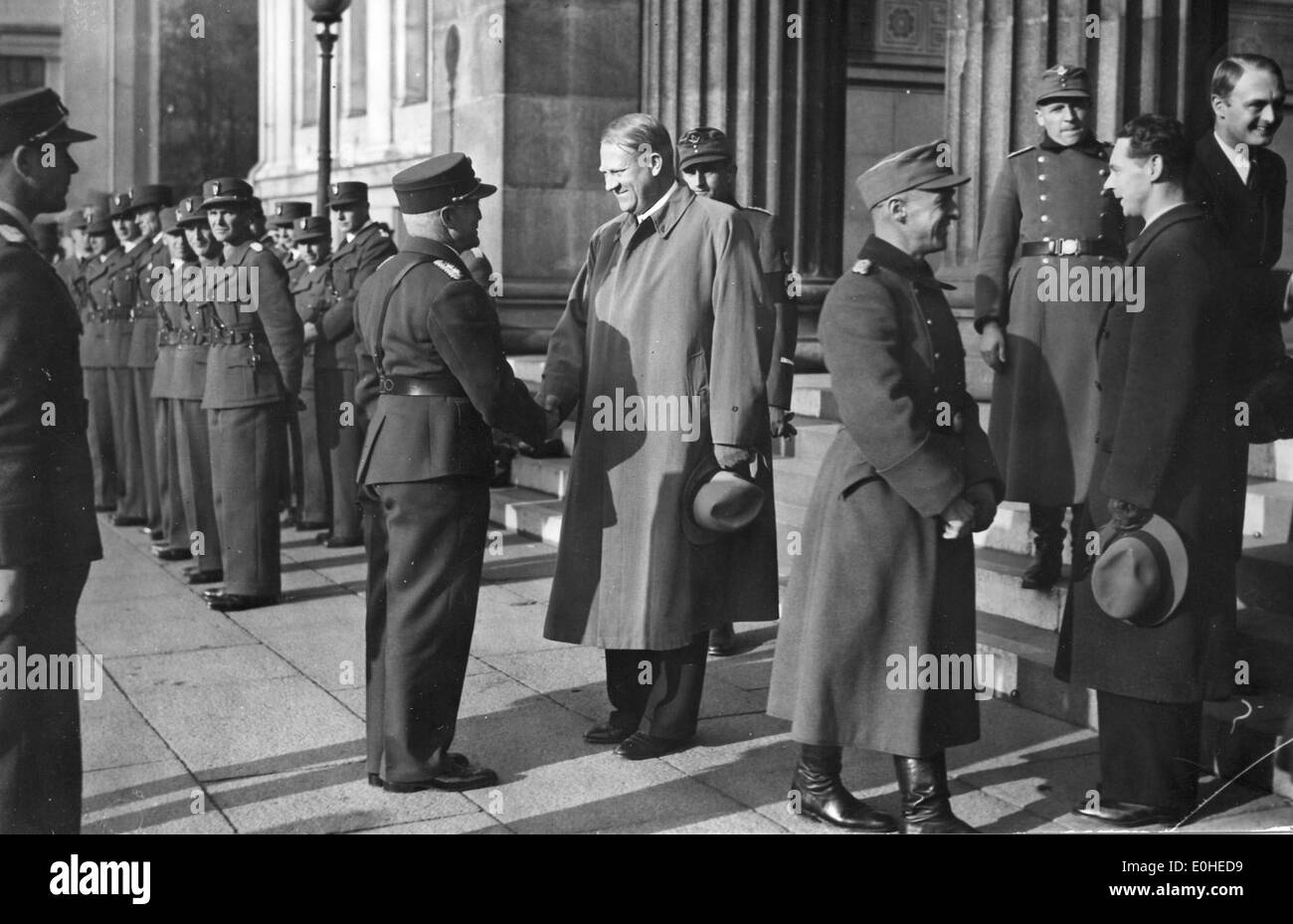 This photograph shows a gathering of workers from the Norwegian Labour ...