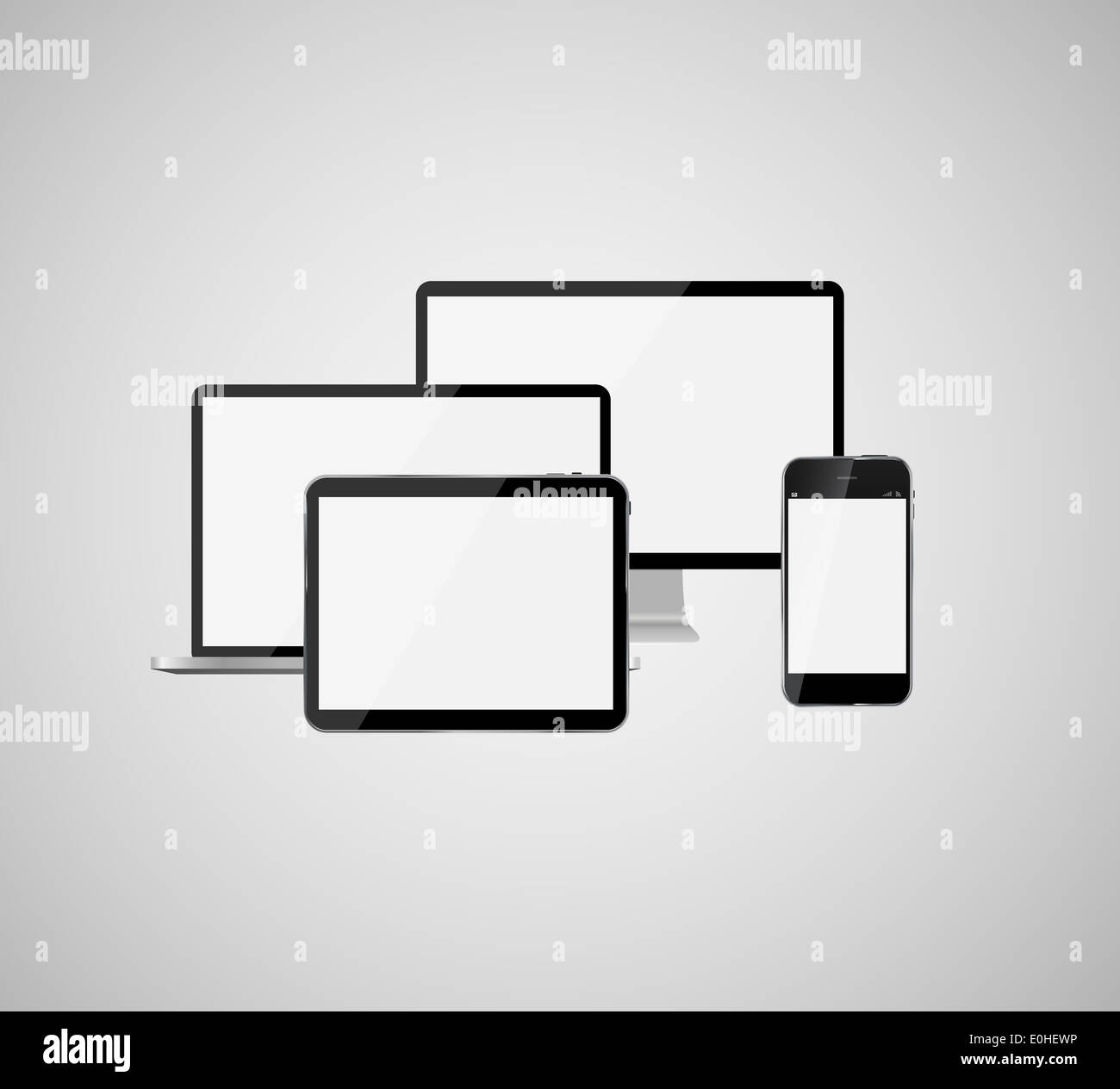 Cloud Computing Business Concept Vector Illustration Stock Photo - Alamy