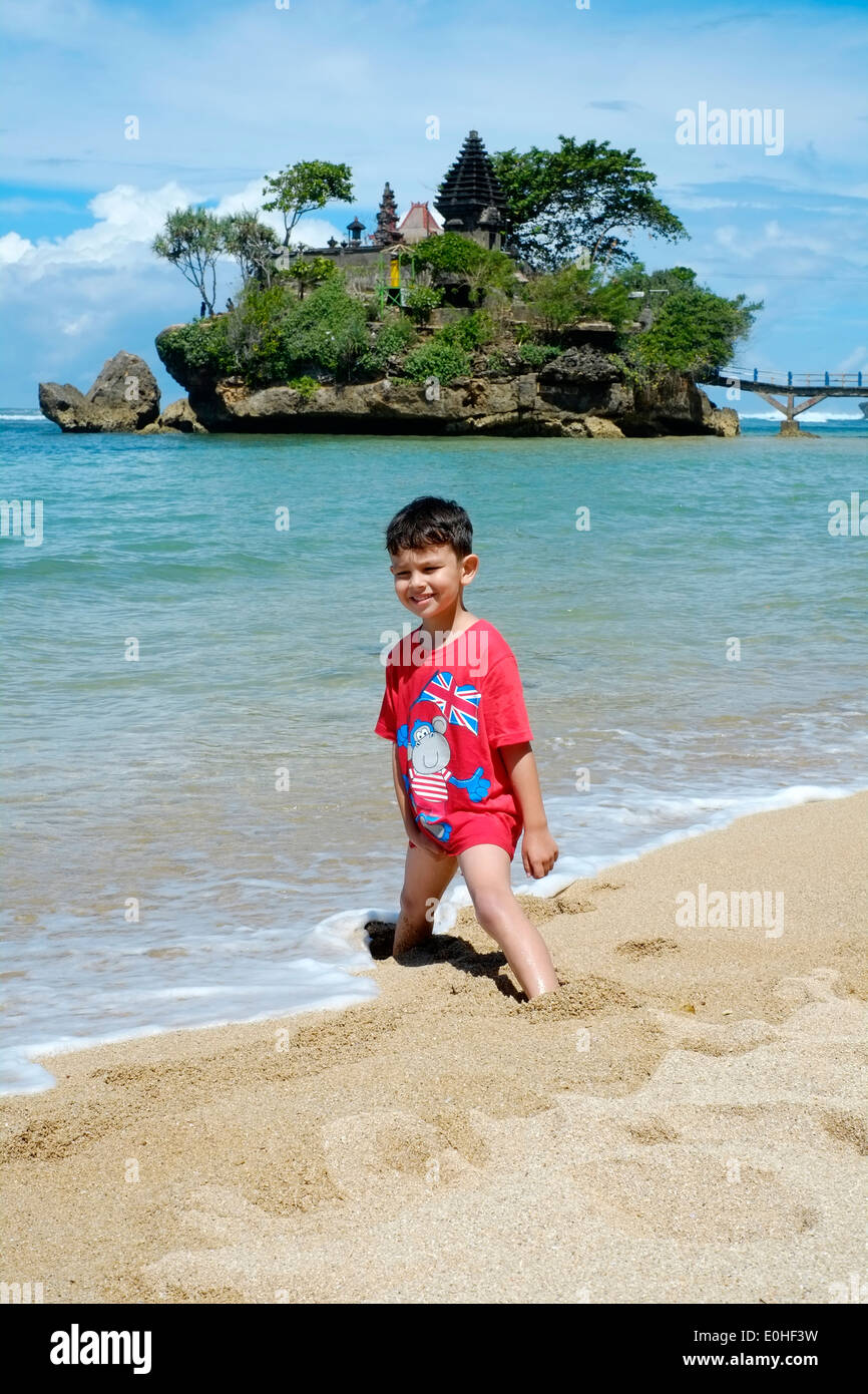 Popular beach at east java hi-res stock photography and images - Alamy