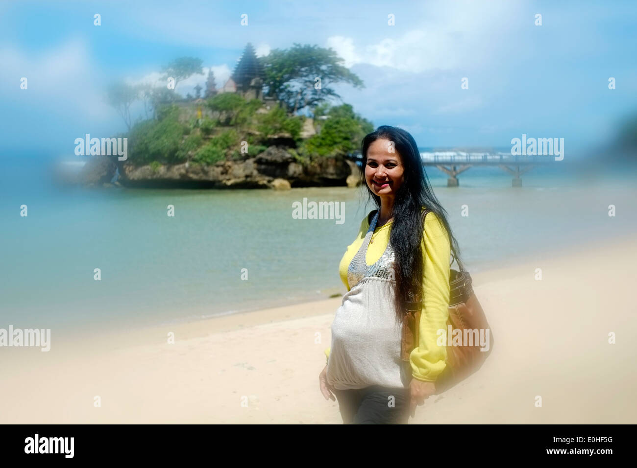 Popular beach at east java hi-res stock photography and images - Alamy