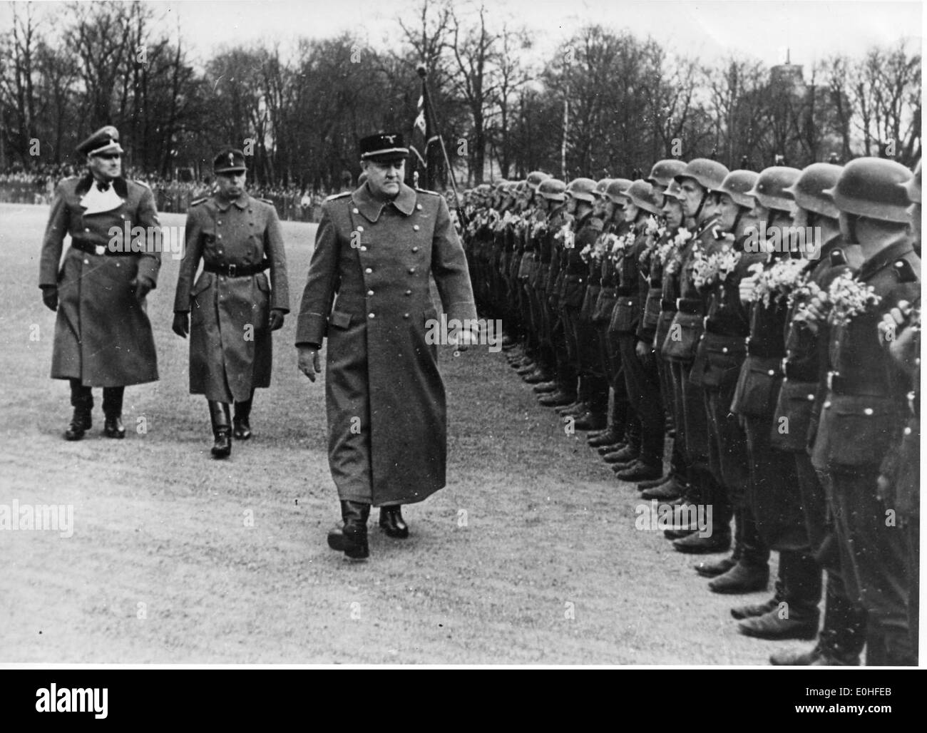 A historic photo showing Vidkun Quisling’s involvement in sending ...