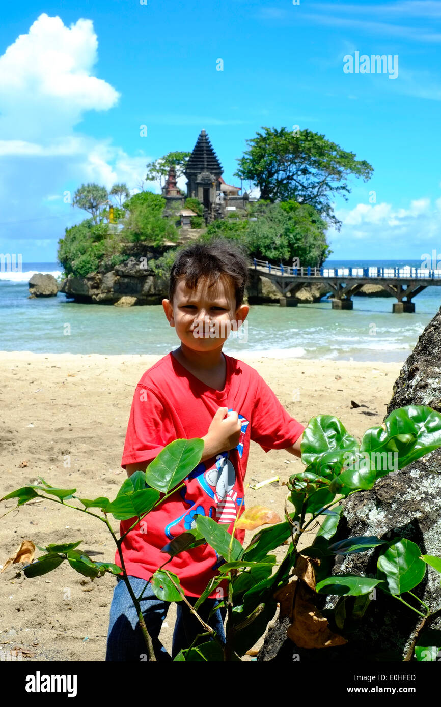 Popular beach at east java hi-res stock photography and images - Alamy