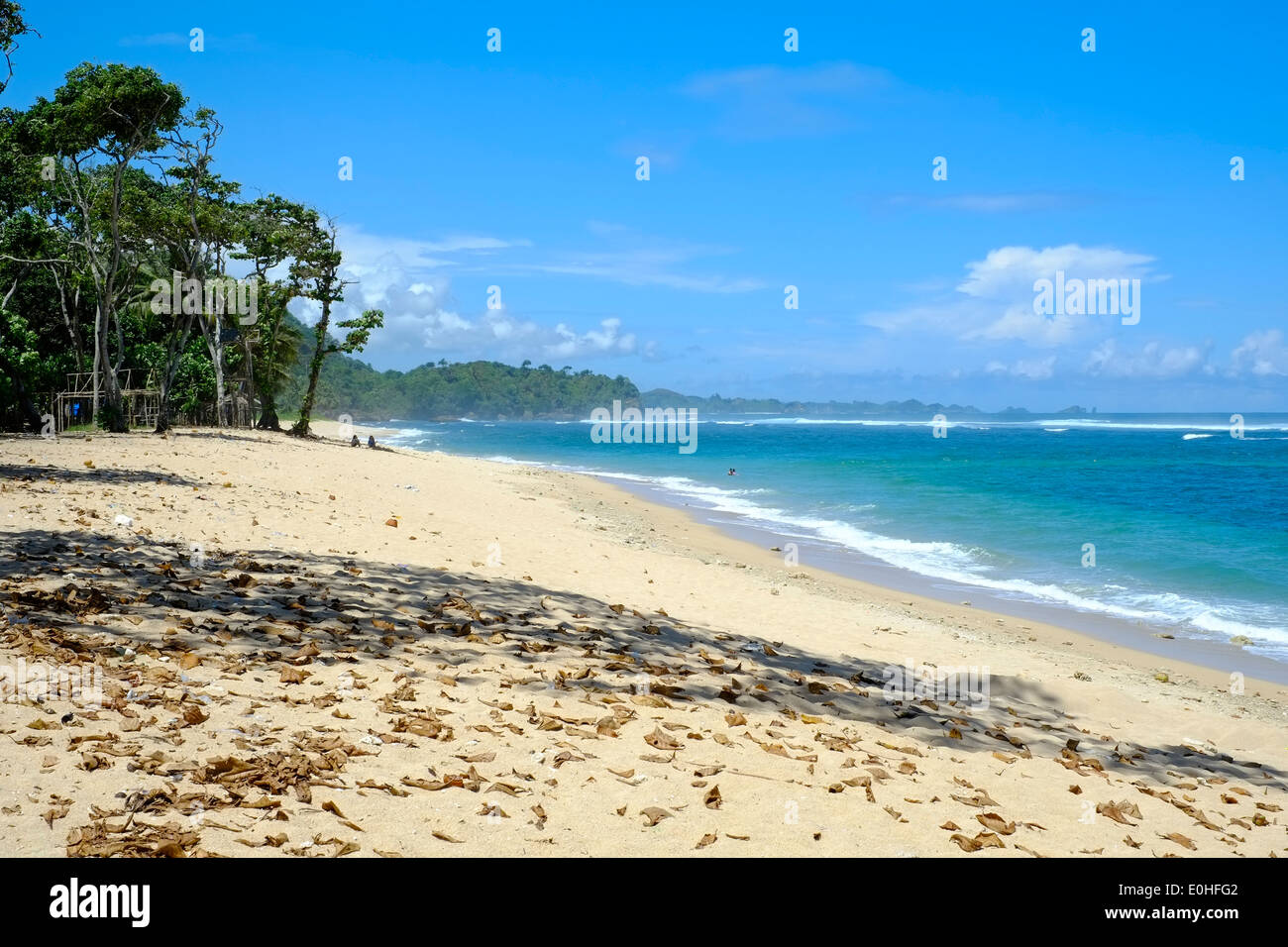 Popular beach at east java hi-res stock photography and images - Alamy