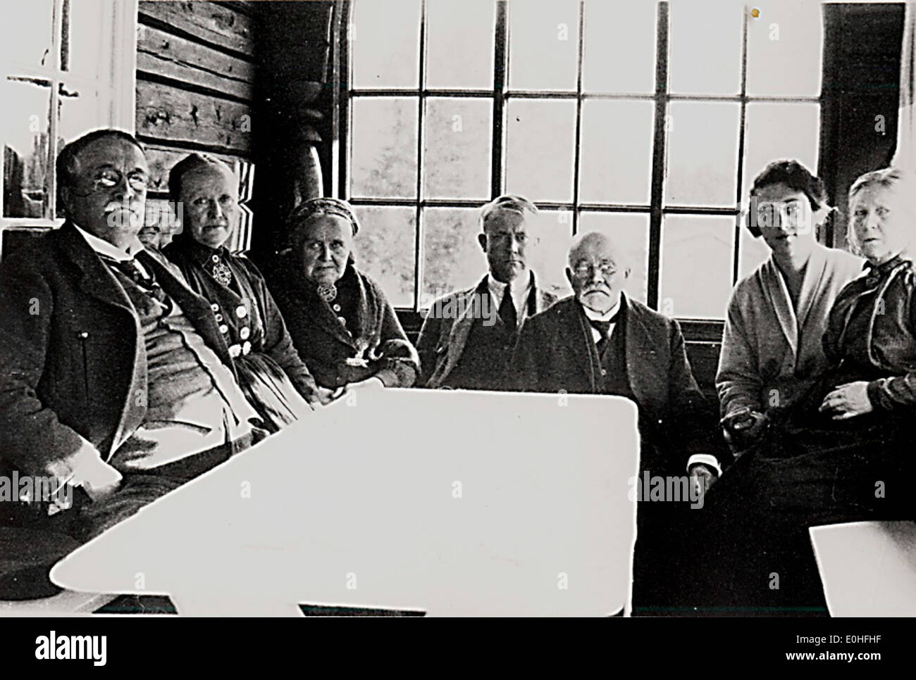 Vidkun Quisling og slektninger Stock Photo - Alamy