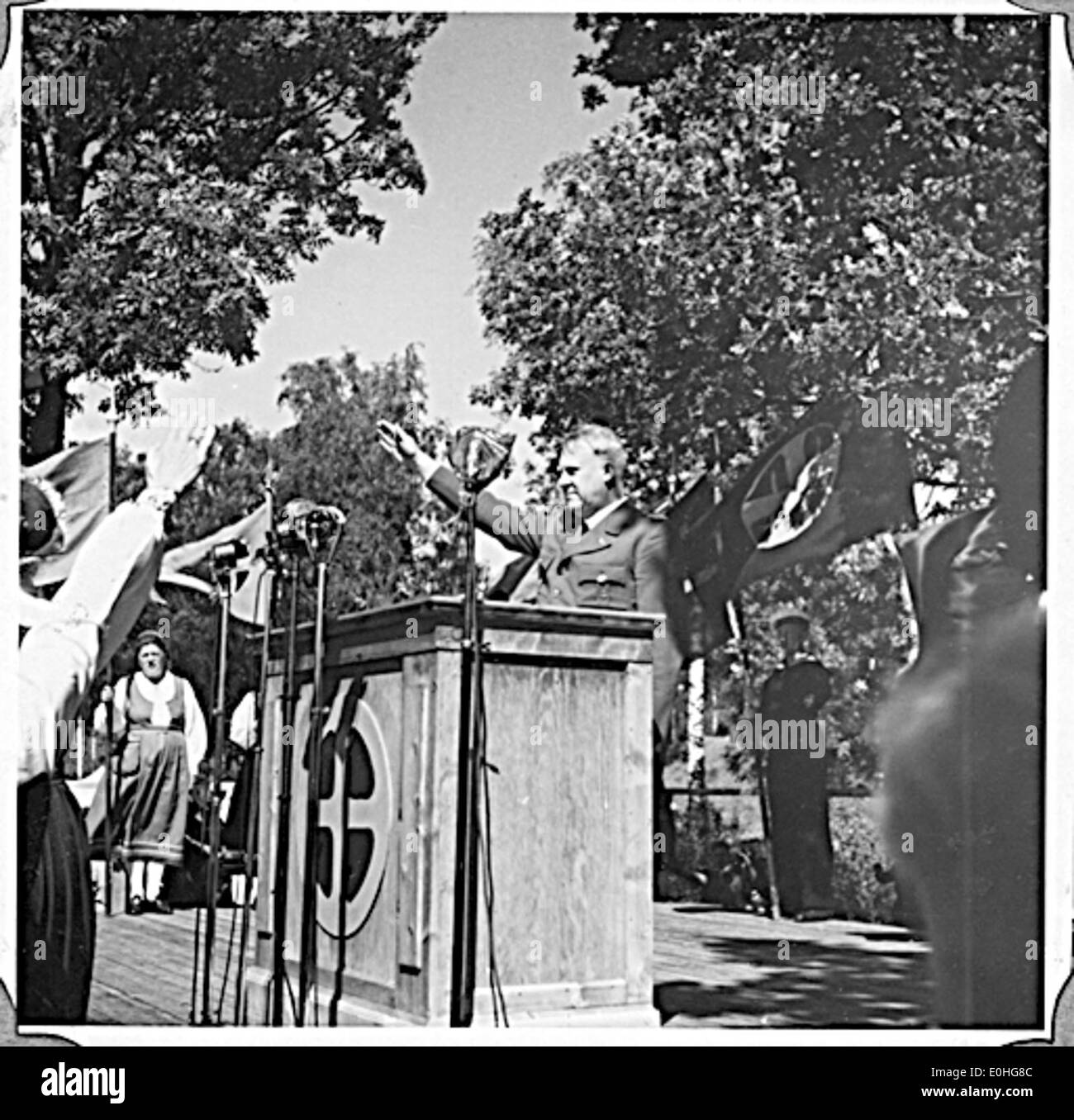 This album features an image of Vidkun Quisling, Norway’s leader during ...