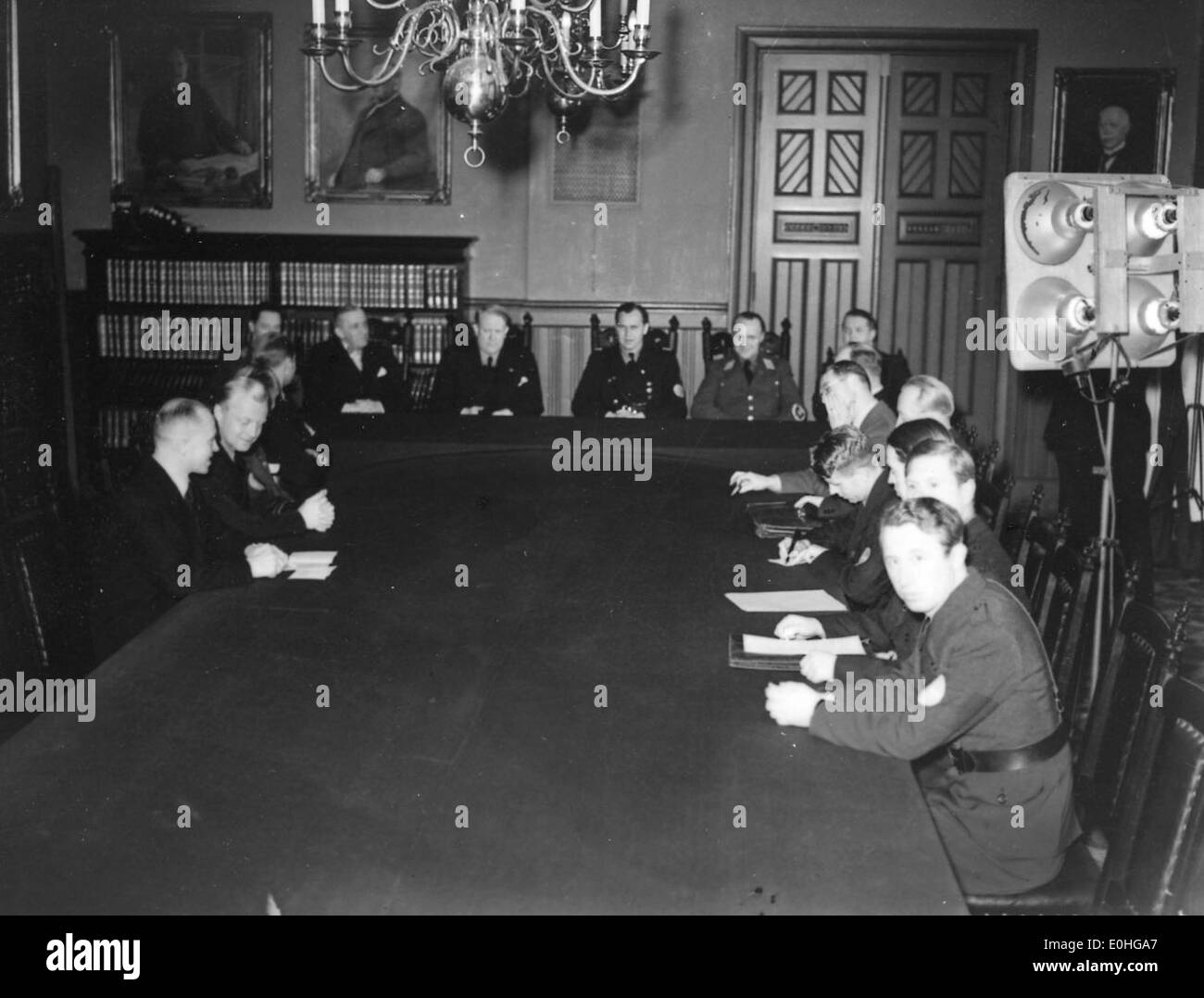 Norwegian nazi leaders hi-res stock photography and images - Alamy