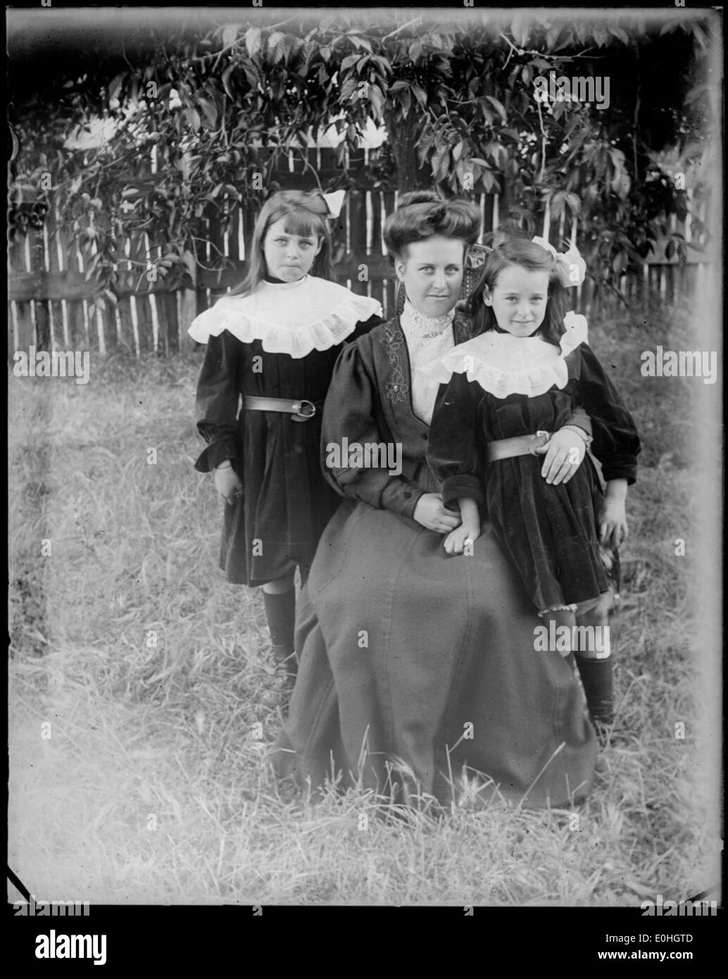 Daughters during Black and White Stock Photos & Images - Alamy