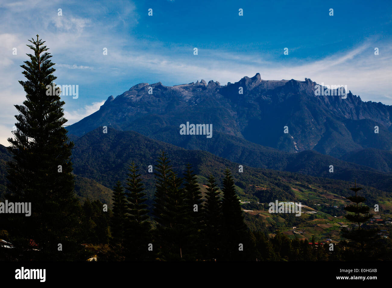 MOUNT KINABALU (4095 meters high) is a World Heritage Site and one of ...