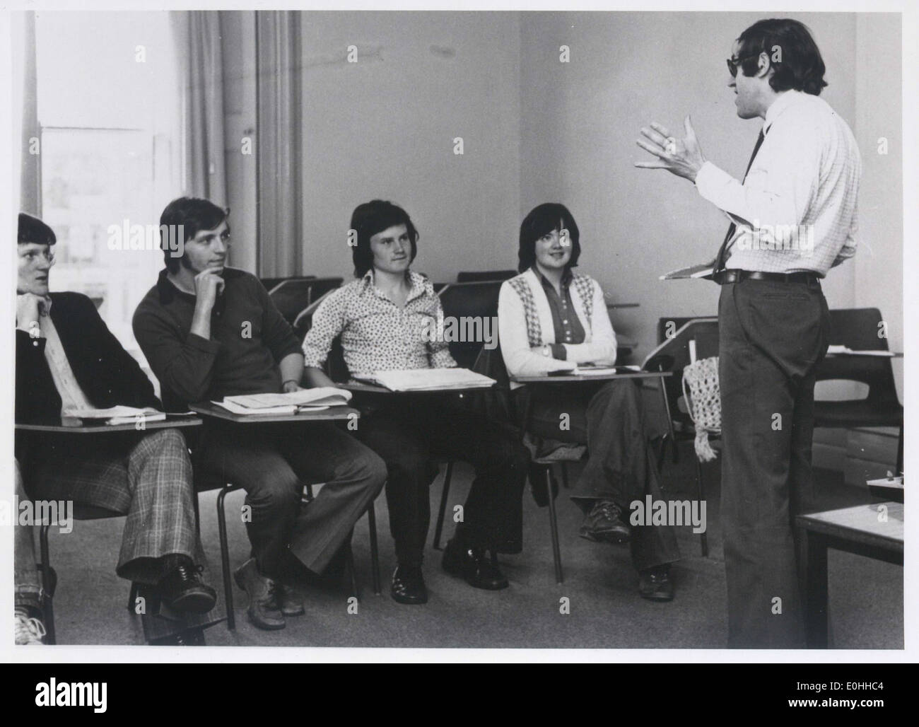 Lecture at NIHE 1 Stock Photo - Alamy