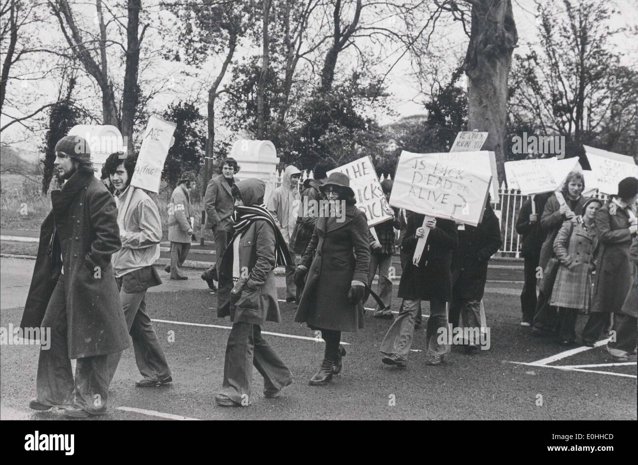 1976 protest hi-res stock photography and images - Alamy