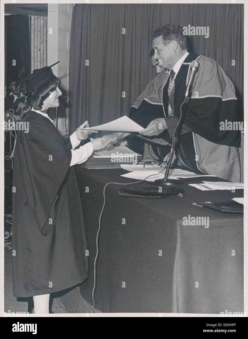 1979 graduation hi-res stock photography and images - Alamy