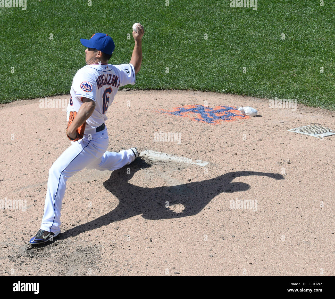 Flushing, NY, USA. 11th May, 2014. Daisuke Matsuzaka (Mets) MLB ...
