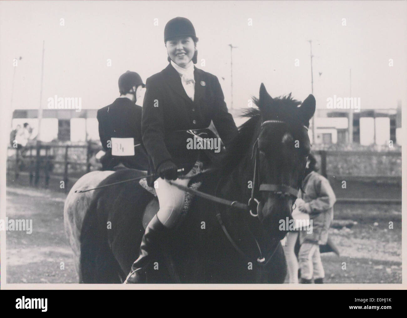 Old show jumping hi-res stock photography and images - Alamy