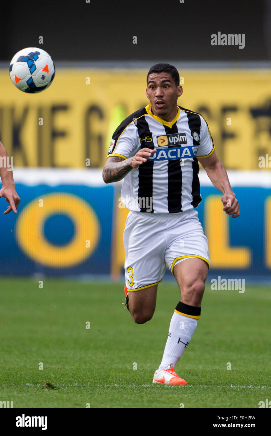 Verona, Italy. 10th May, 2014. Allan (Udinese) Football/Soccer ...
