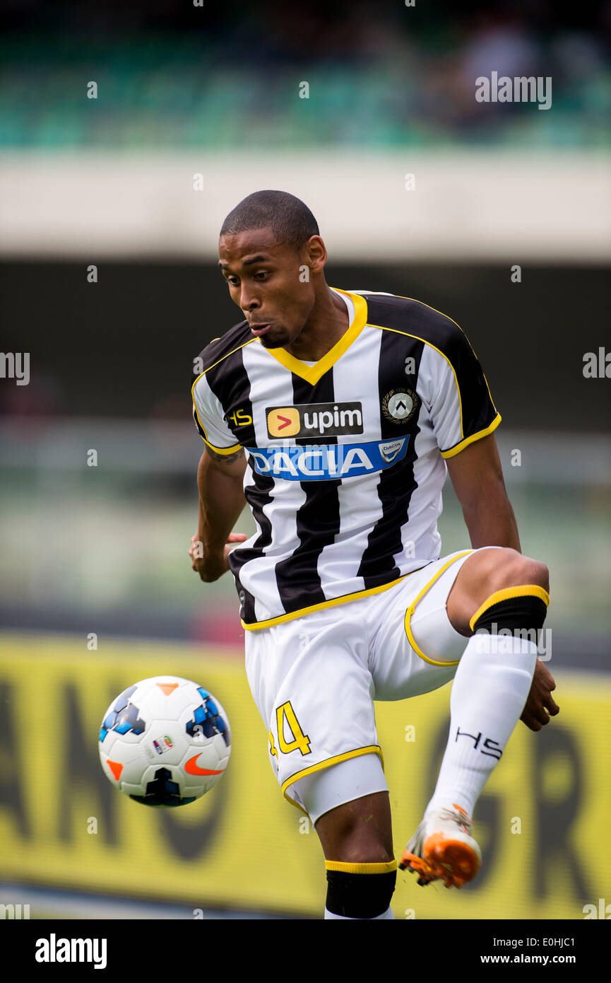 Verona, Italy. 10th May, 2014. Gabriel Silva (Udinese) Football/Soccer ...