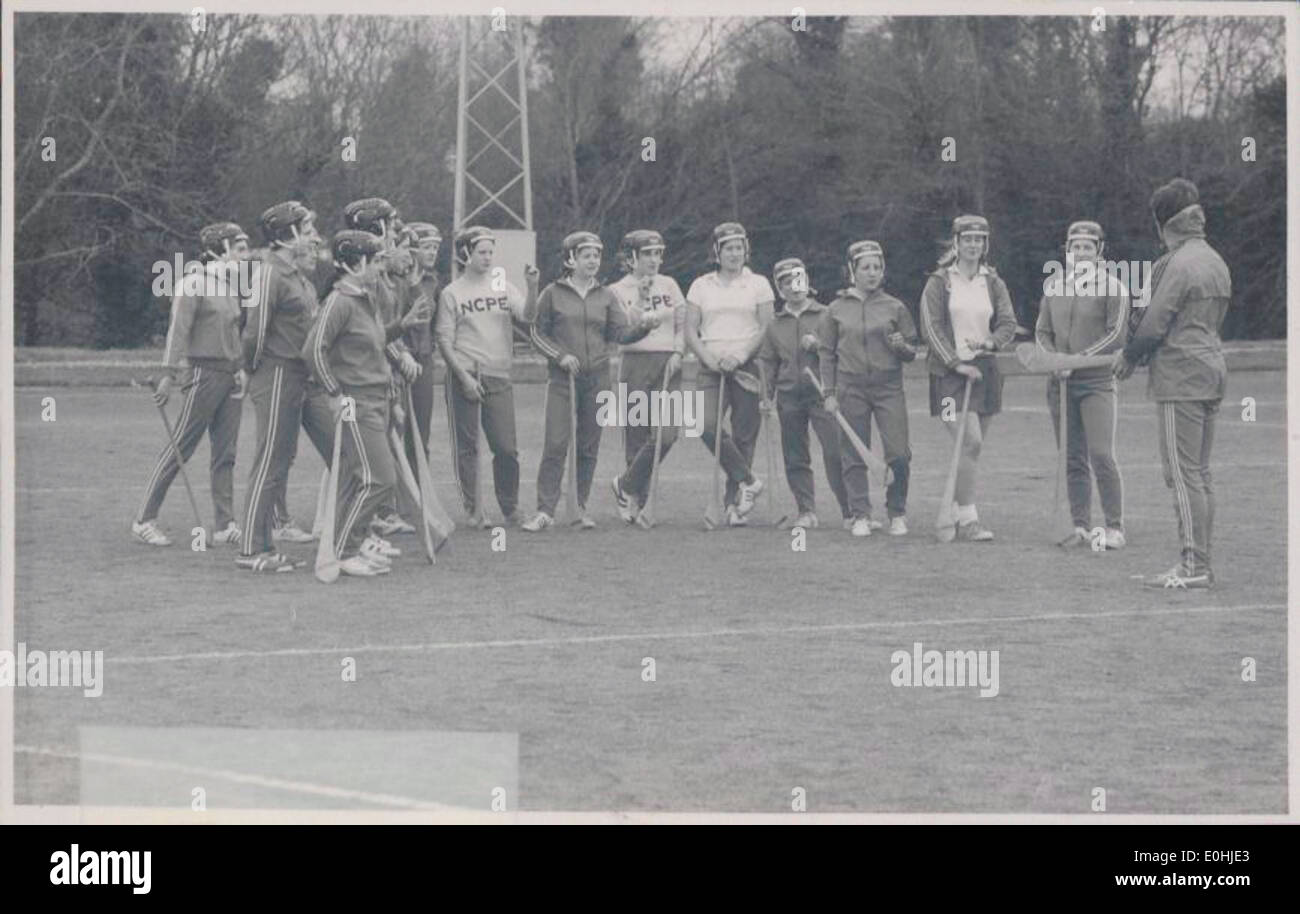 A photograph of Thomond College of Physical Education students ...
