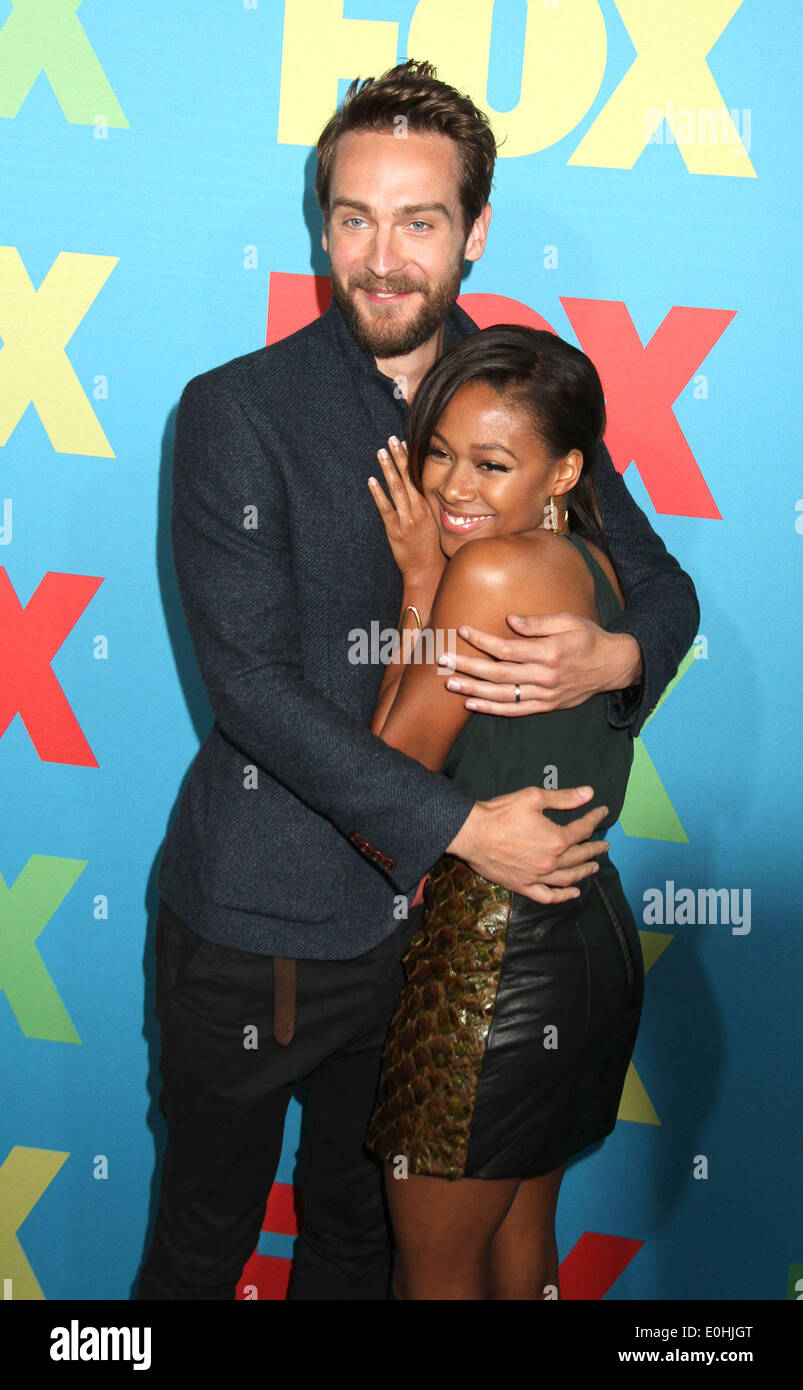 May 12, 2014 - New York, New York, U.S. - Actors TOM MISON and NICOLE BEHARIE attend the 2014 ...