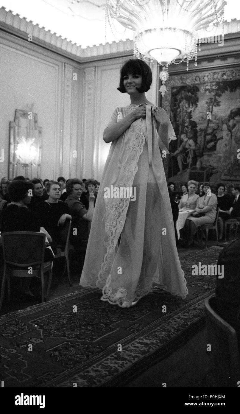 A photo from a mannequin fashion show at the Grand Hotel, showcasing ...