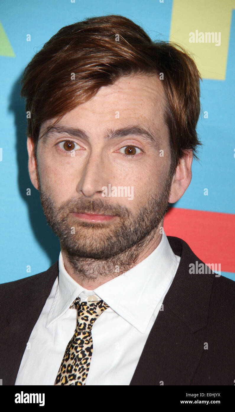New York, New York, USA. 12th May, 2014. Actor DAVID TENNANT attends ...