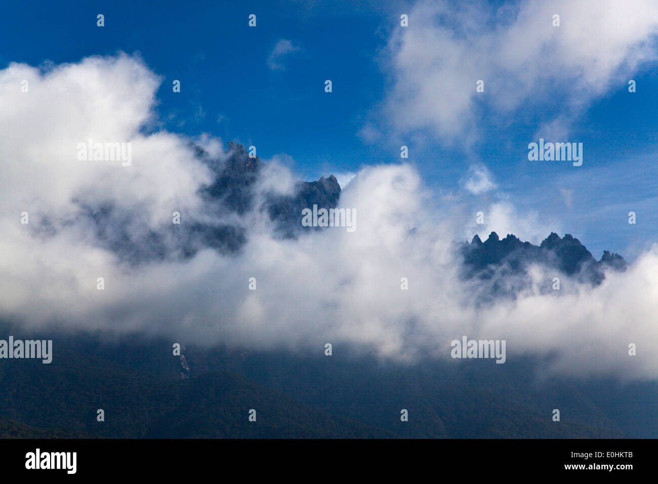 MOUNT KINABALU (4095 meters high) is a World Heritage Site and one of ...