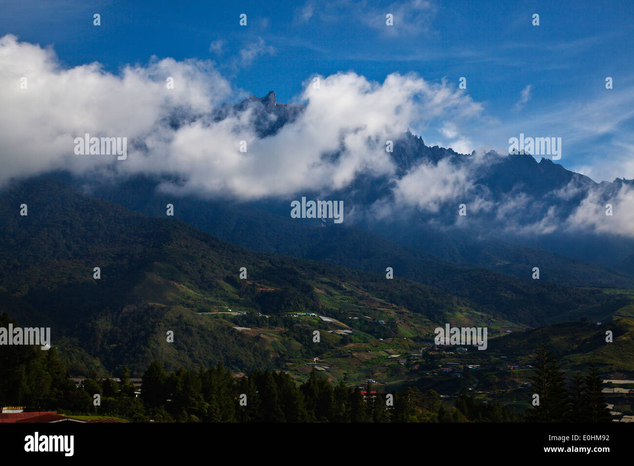 MOUNT KINABALU (4095 meters high) is a World Heritage Site and one of ...