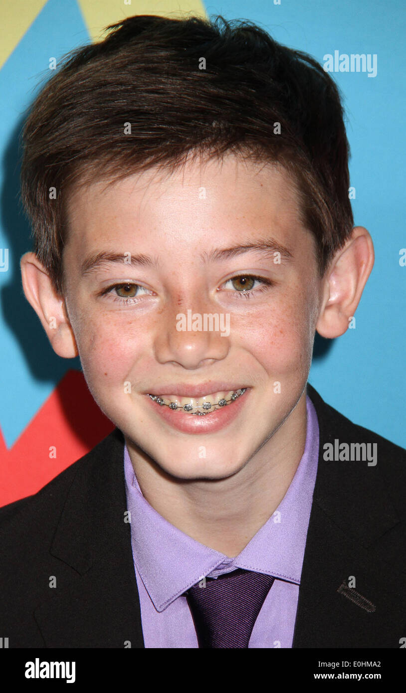 New York, New York, USA. 12th May, 2014. Actor GRIFFIN GLUCK attends ...