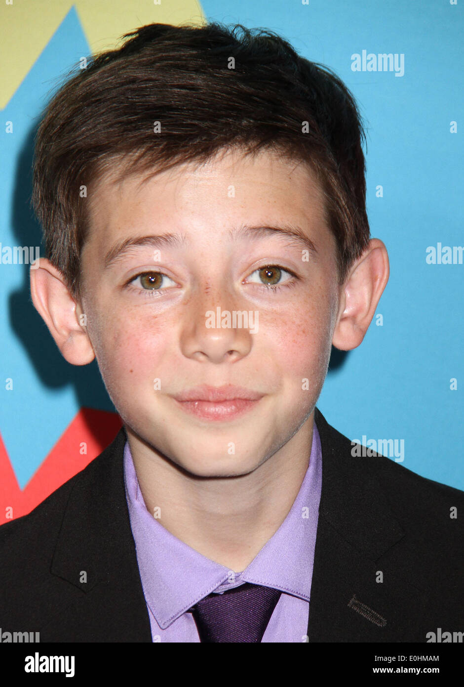 New York, New York, USA. 12th May, 2014. Actor GRIFFIN GLUCK attends ...