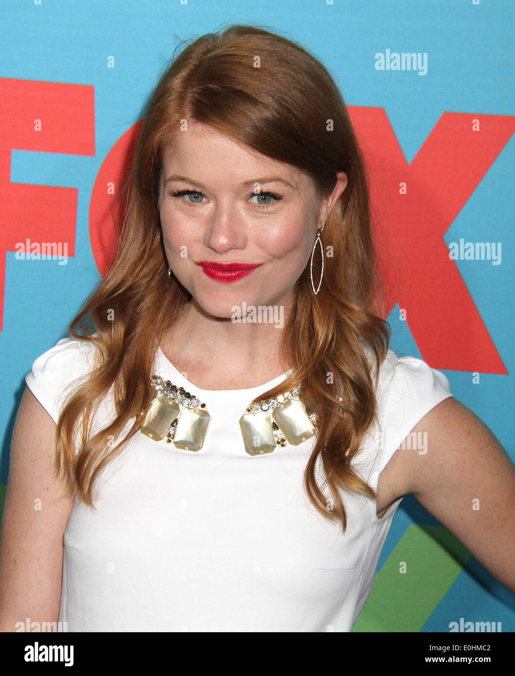 New York, New York, USA. 12th May, 2014. Actress GENEVIEVE ANGELSON ...