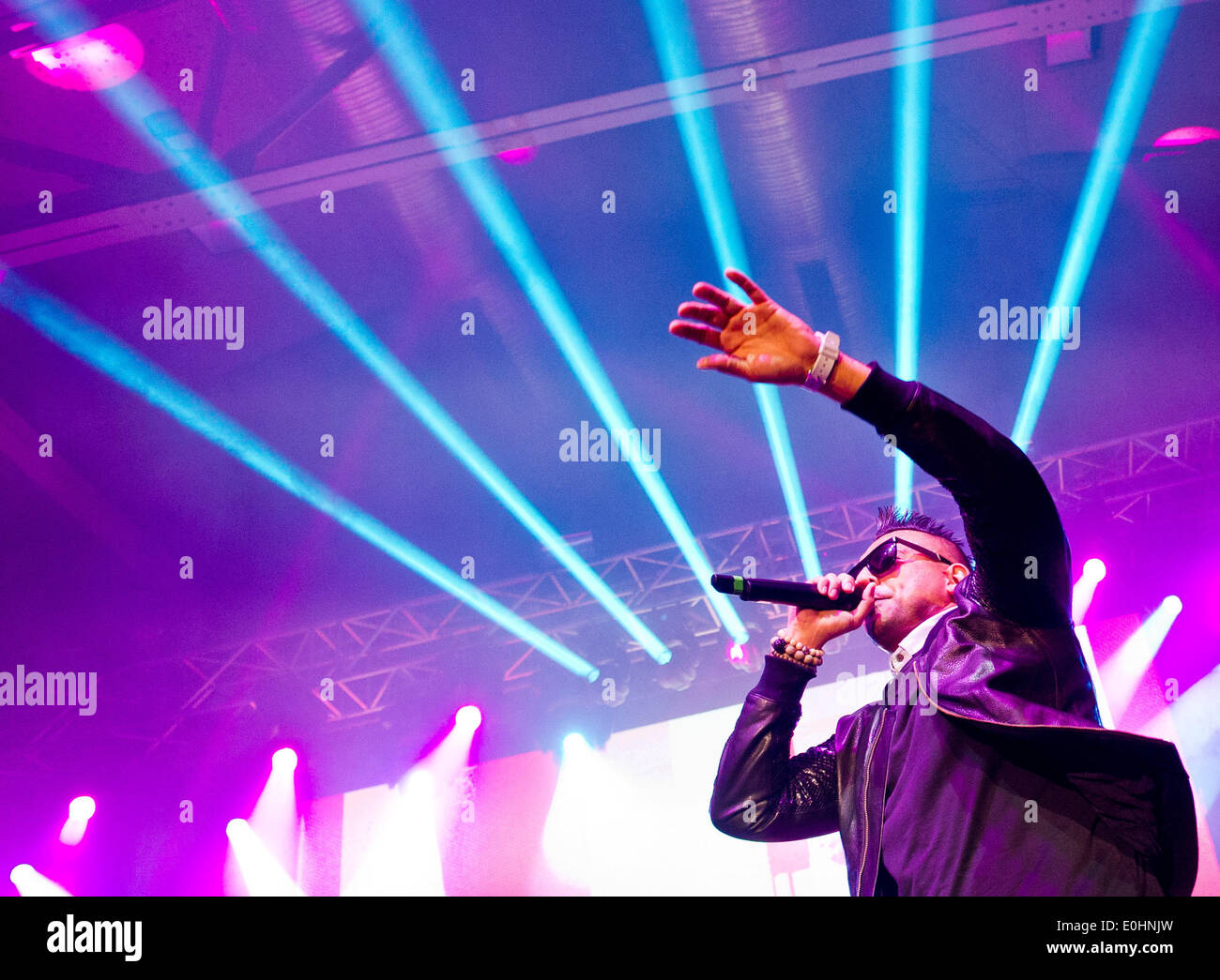 Berlin, Germany. 13th May, 2014. Jamaican musician Sean Paul performs ...