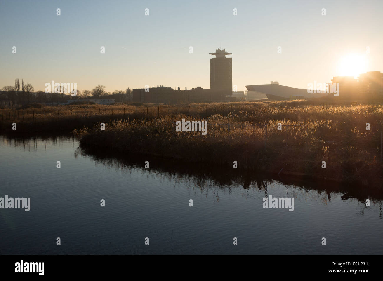 Overhoeks neighbourhood in Amsterdam North Stock Photo - Alamy