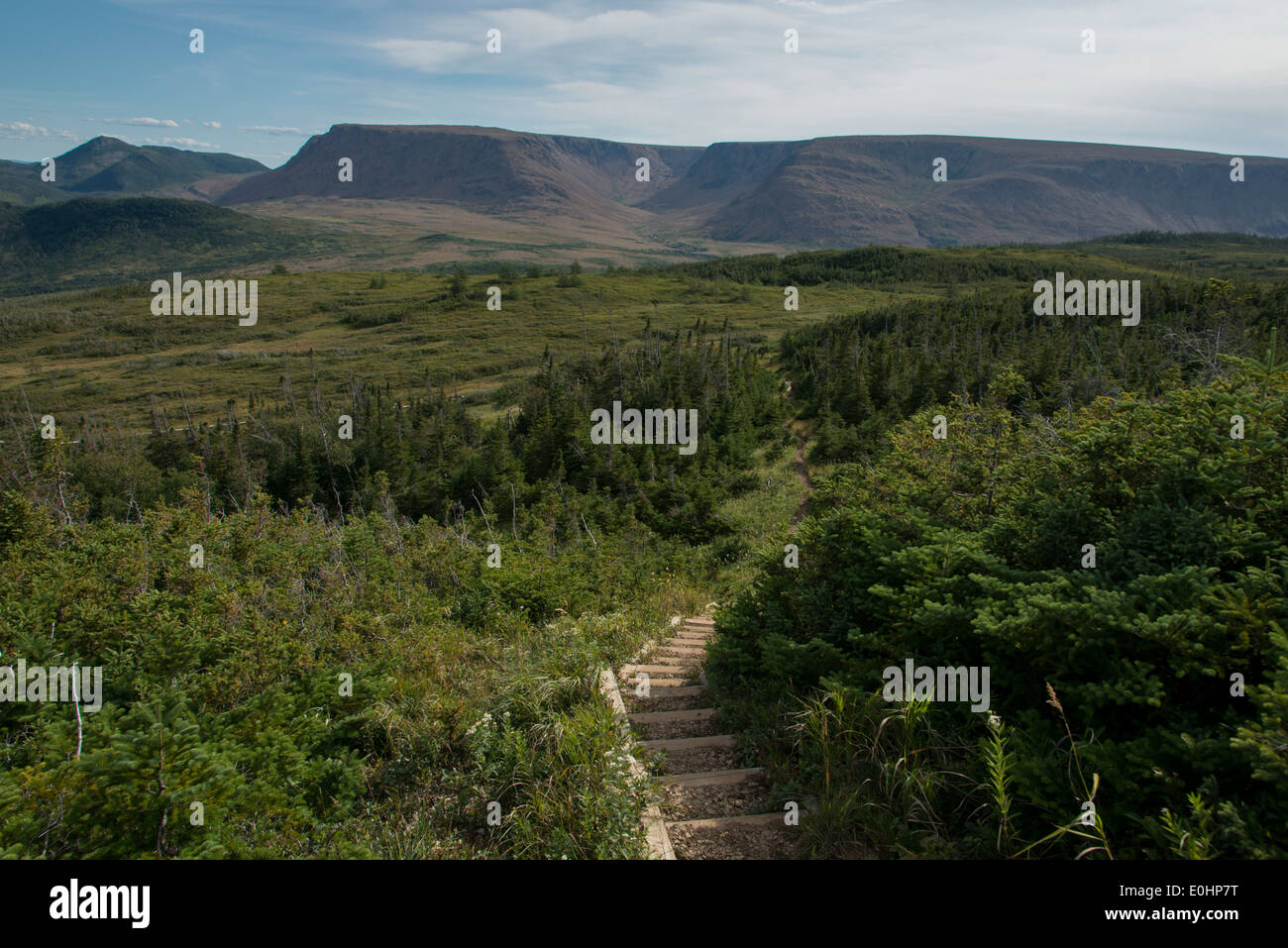 Lookout Trail and Lookout Hills in Gros Morne National Park ...