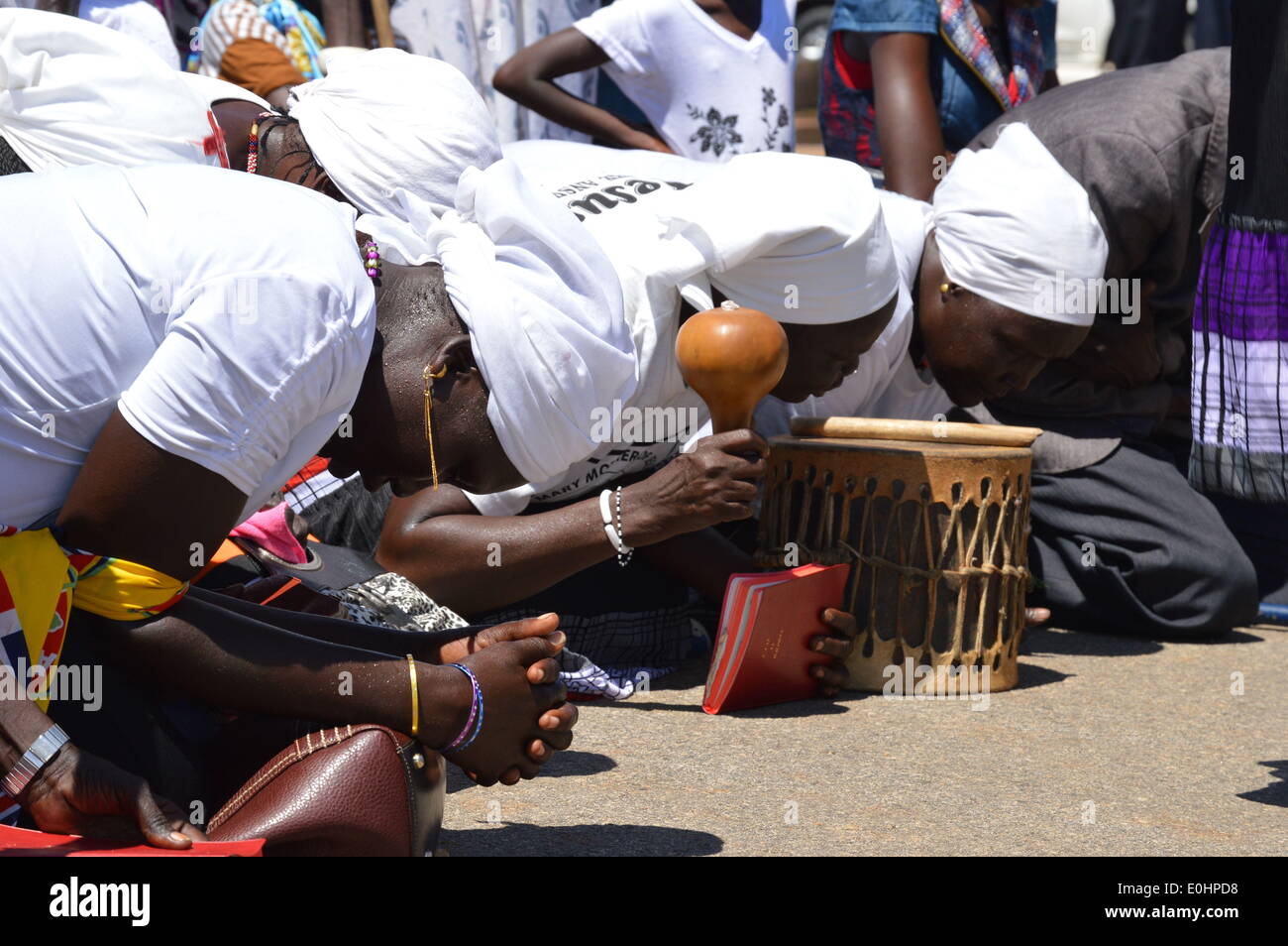 Juba, Jonglei, South Sudan. 13th May, 2014. Murle tribes people ...