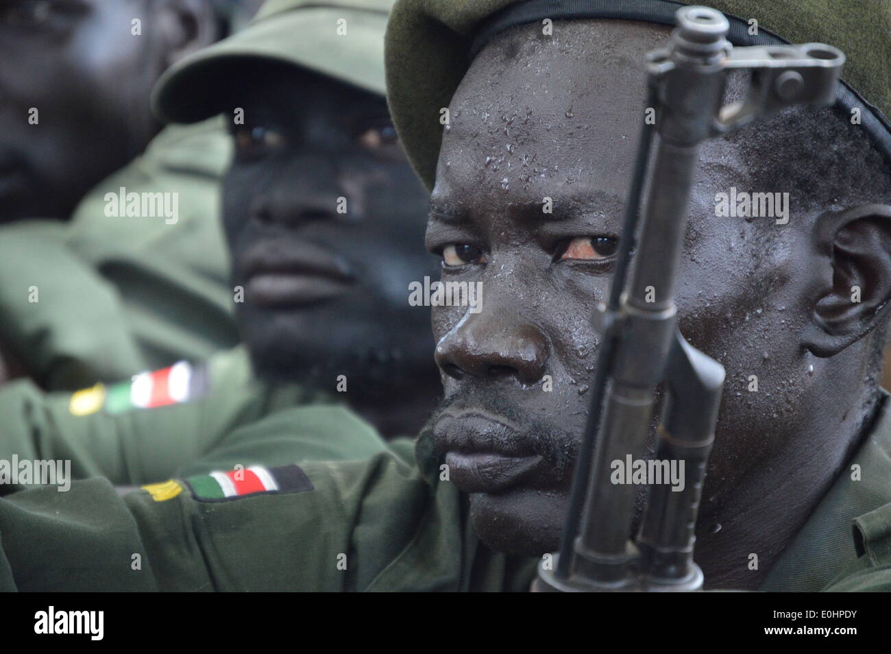 Gumuruk, Jonglei, South Sudan. 13th May, 2014. South Sudan Democratic ...