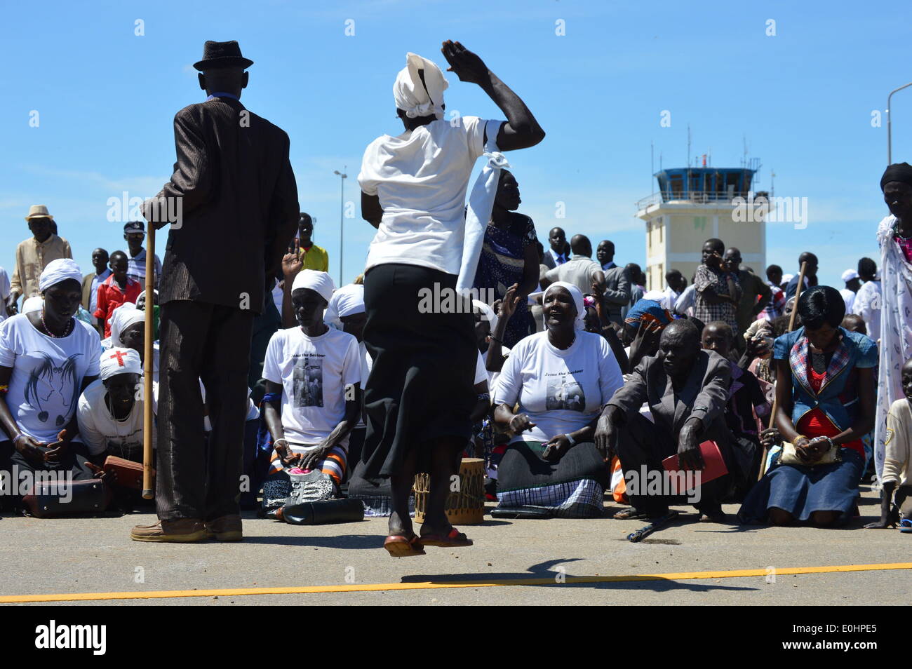 Juba, Jonglei, South Sudan. 13th May, 2014. Murle tribes people ...