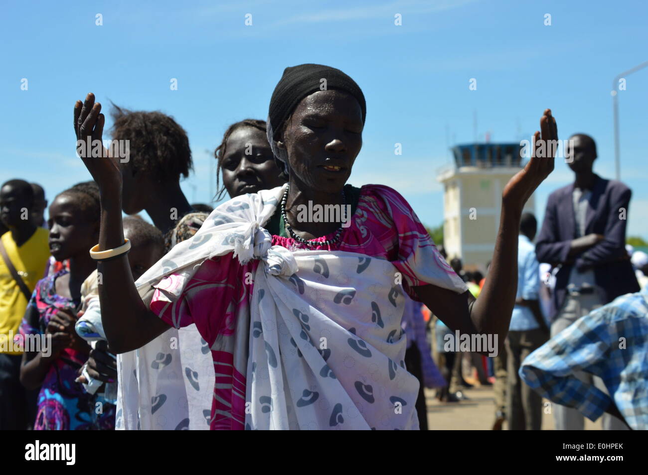 Juba, Jonglei, South Sudan. 13th May, 2014. Murle tribes people ...