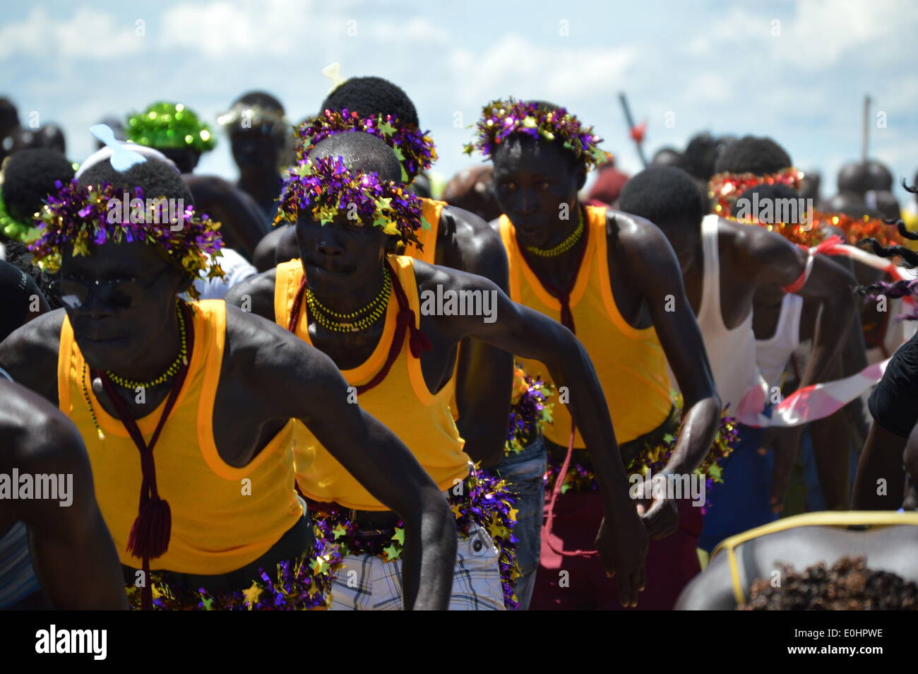 Juba, Jonglei, South Sudan. 13th May, 2014. Murle tribes people ...