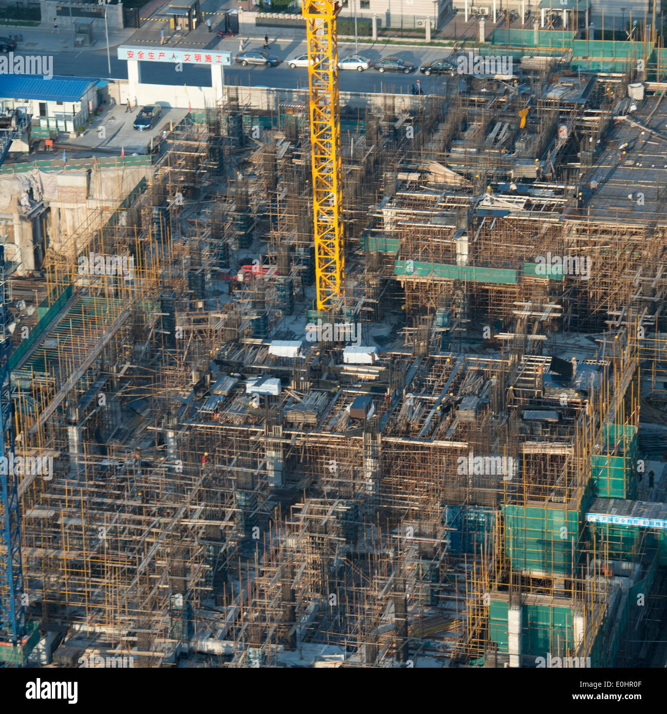 Beijing construction crane hi-res stock photography and images - Alamy